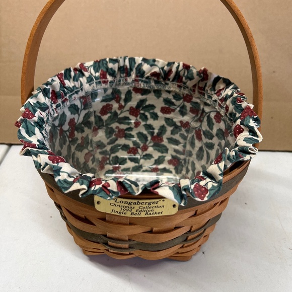 Longaberger | Accents | Longaberger Basket 994 Jingle Bell Basket 9726a ...